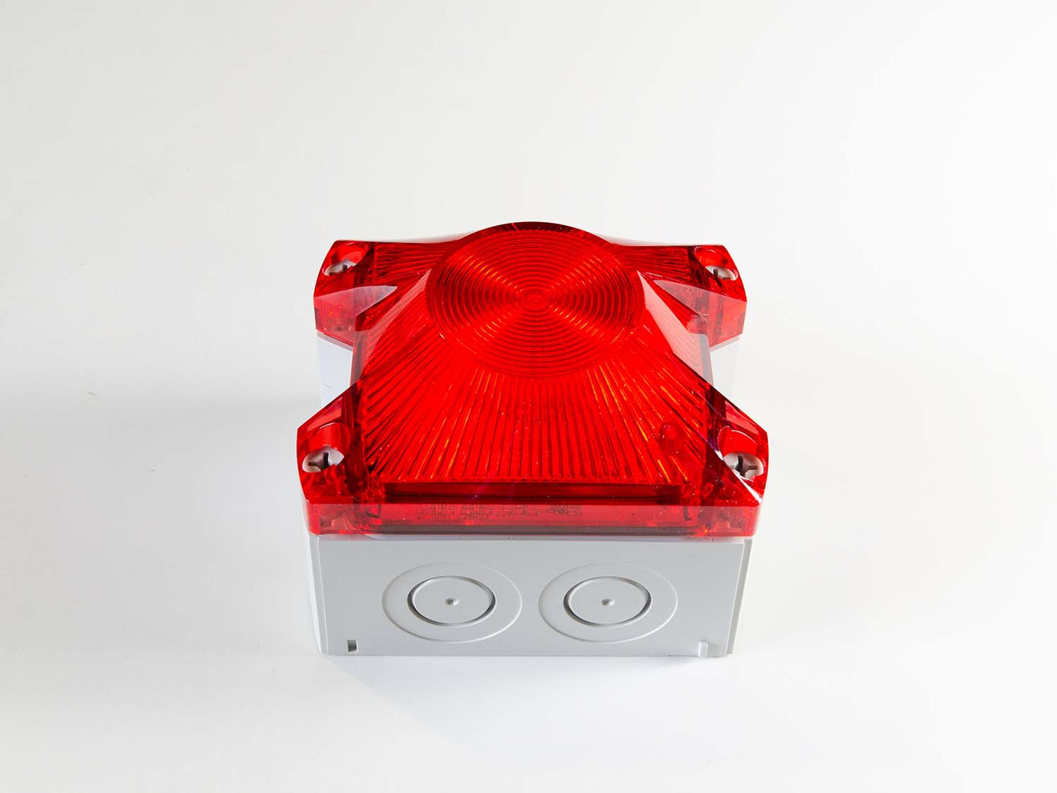 Baliza De Señalización Industrial LED Blanco / Rojo 90-265VAC - Paneles digitales y analizadores ...